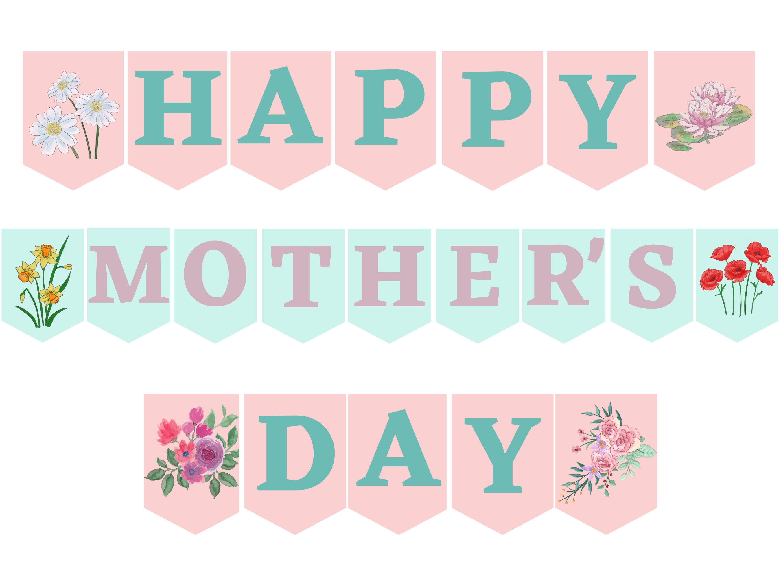 Happy Mothers Day Banner