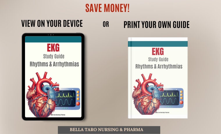 EKG Interpretation Study Guide | EKG Arrhythmias | ECG | Nursing ...