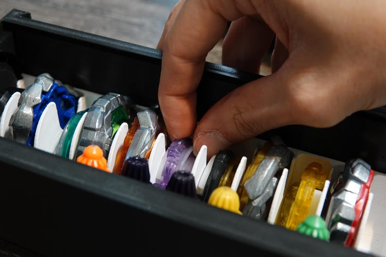 Beyblade X Organizer – Modular 6bey Box + FREE Launcher Grip - Etsy