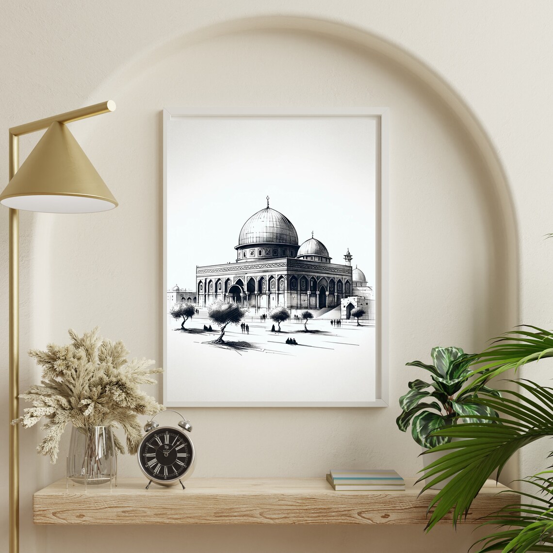 Masjid Al Aqsa Ultrahd -4K- Islamic Wall Art, Muslim Home Decor Gift ...