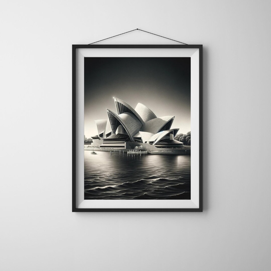 Sydney Opera House Poster-iconic Australian Landmark, Stunning ...