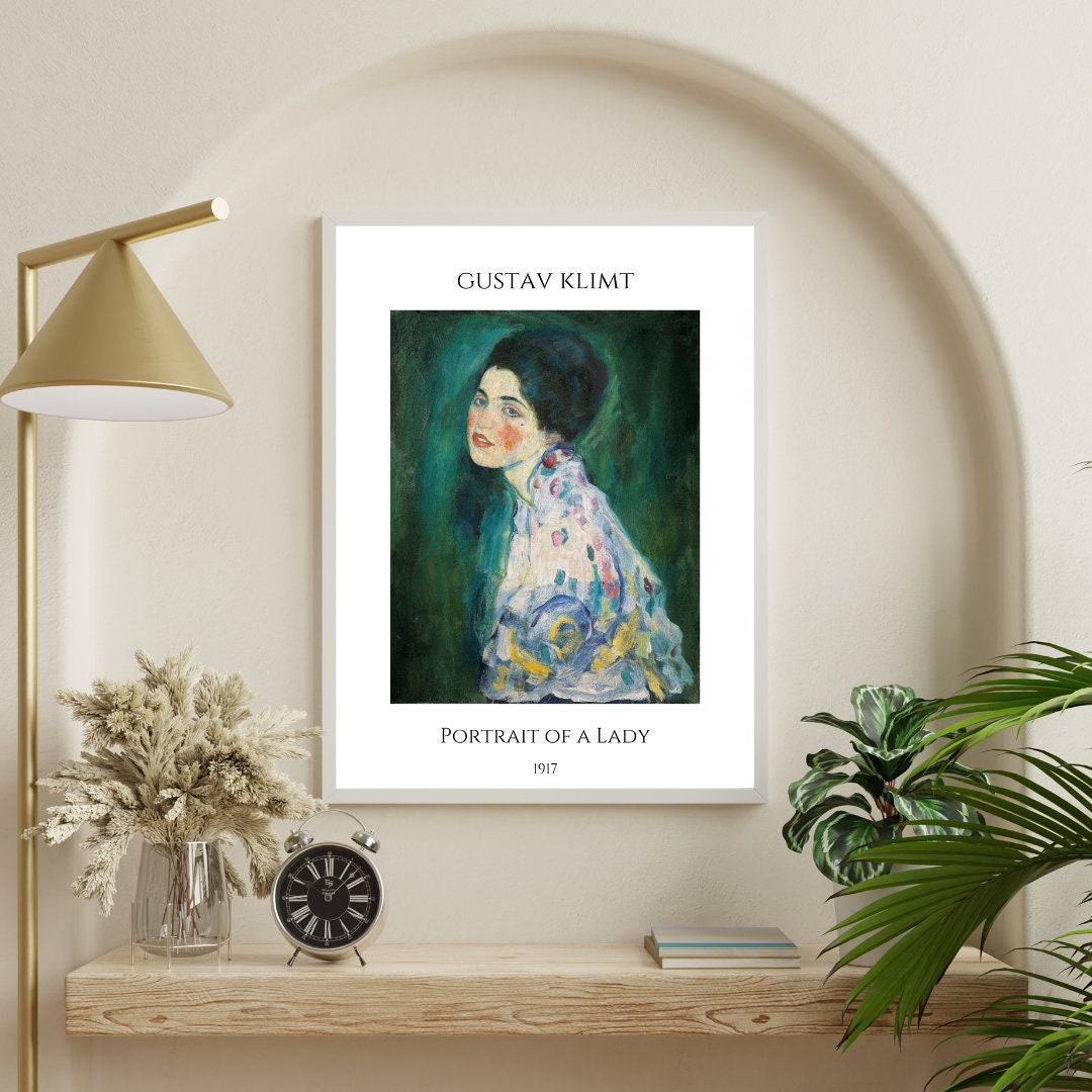 Portrait of a Lady Printable Art 8K Quality Elegant Digital Download ...