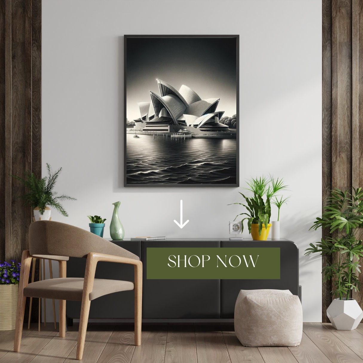 Sydney Opera House Poster-iconic Australian Landmark, Stunning ...