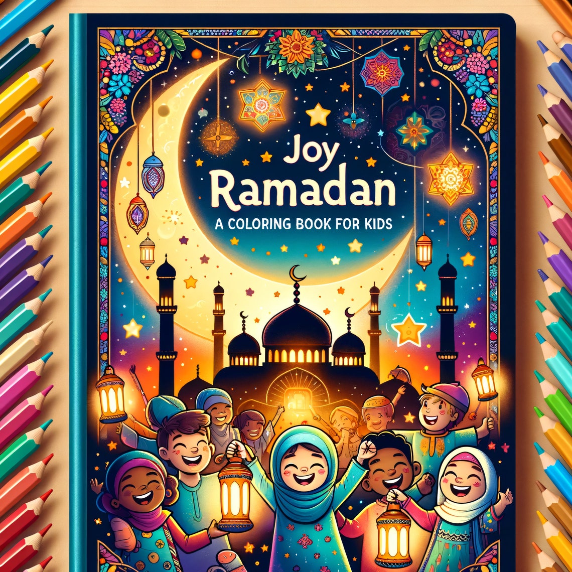 Ramadan Coloring Book 20 Pages, Coloring Book for Kids, Coloring Book ...