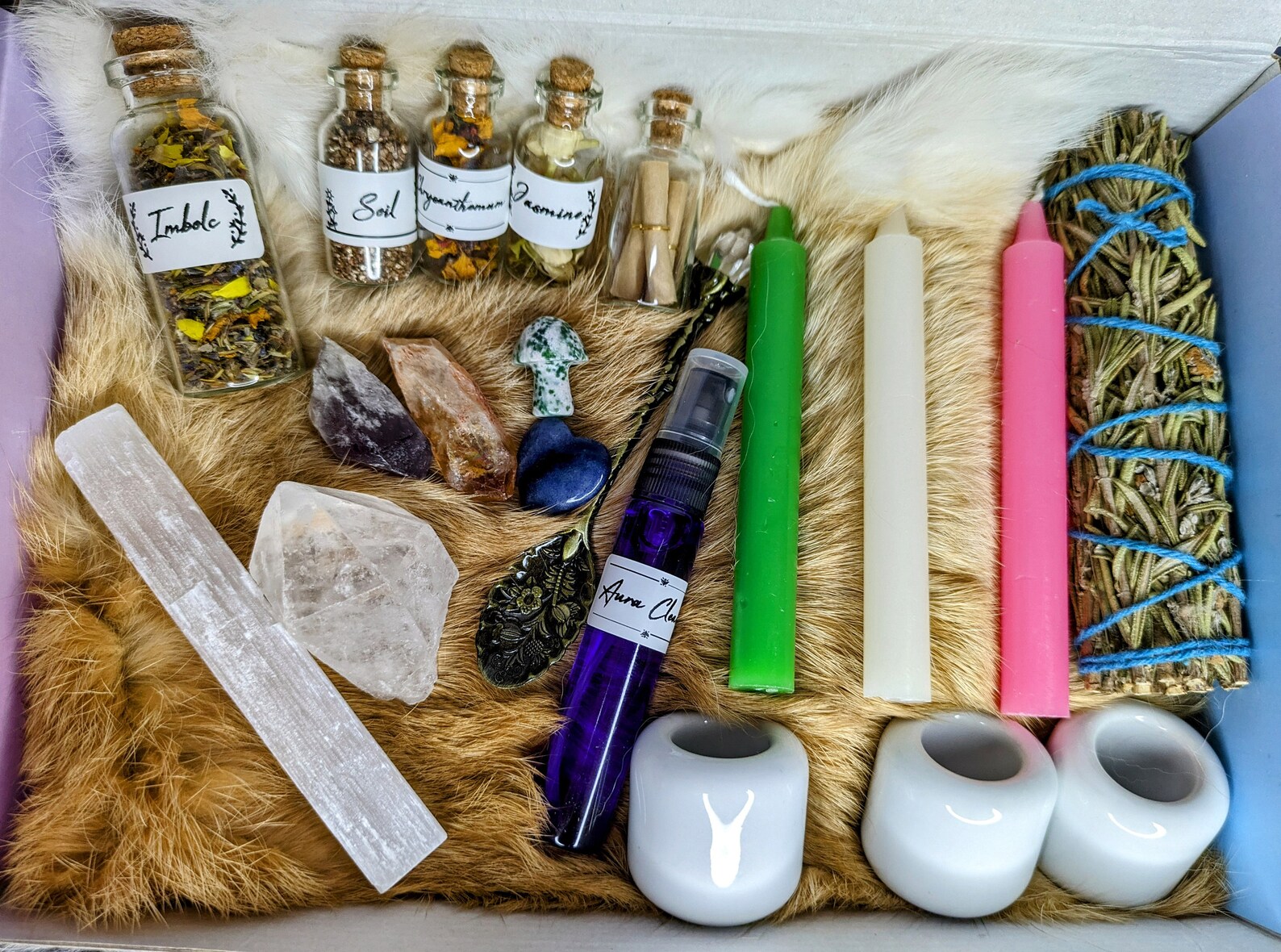 Imbolc Ritual Kit Altar Witchcraft Spells Wheel of the Year Sabbat - Etsy