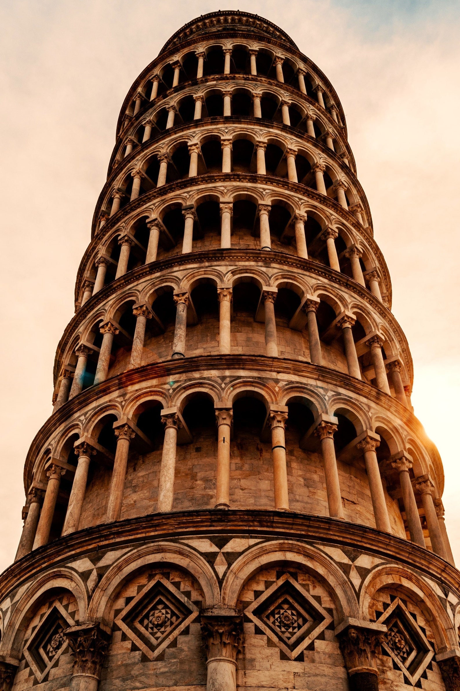 Framed Print of the Leaning Tower of Piza Italy - Etsy