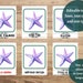 Watercolor Seashell Cards, Classroom Decor, Communication Flash Cards ...