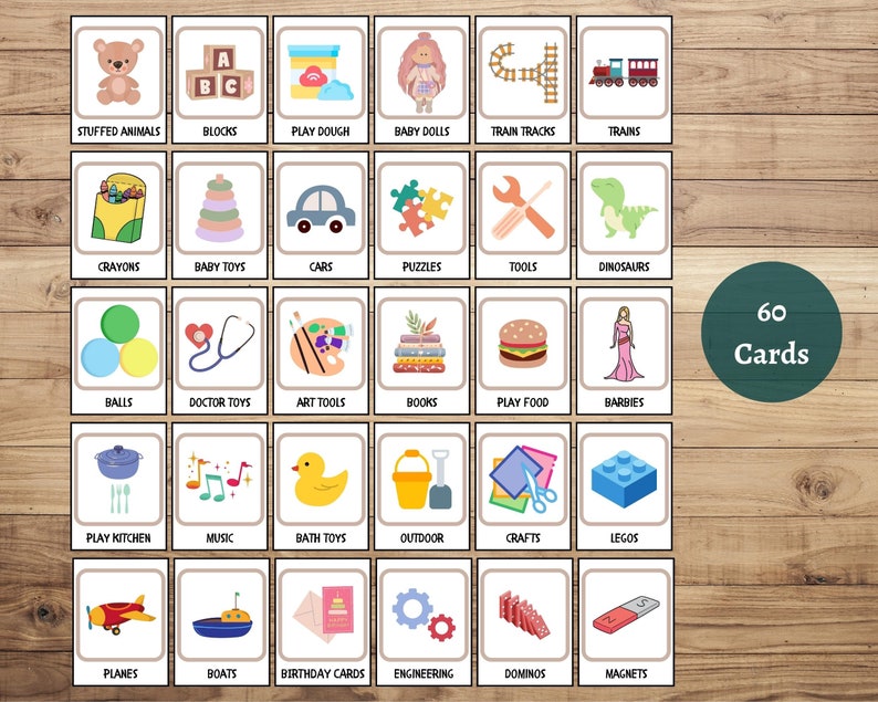 Editable Printable Toy Trofast Bin Storage Labels Print, Kids Room Toy ...