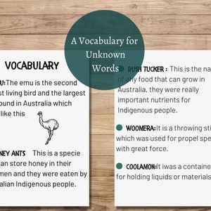 Indigenous Australian Aboriginal Symbol Flashcards Flash Cards ...