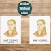 Famous Important Women in History Flash Cards, Female Feminist Leaders ...