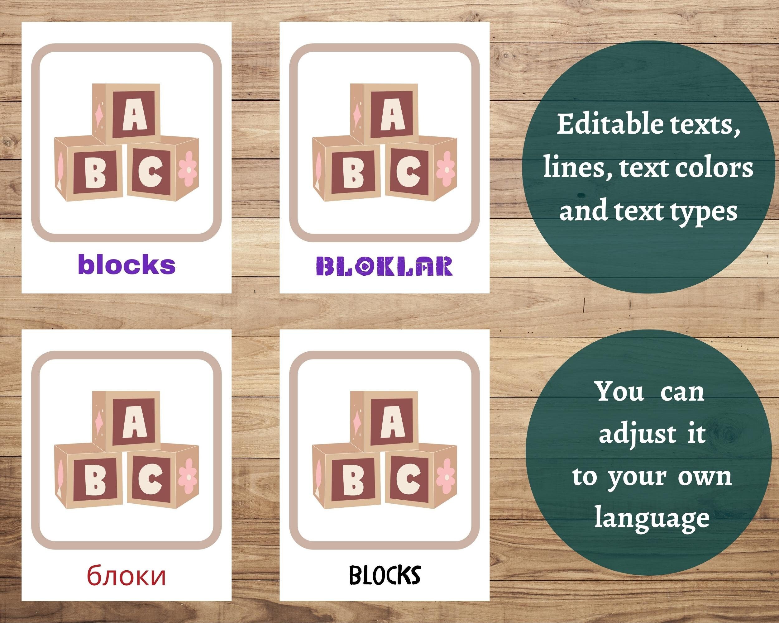 Editable Printable Toy Trofast Bin Storage Labels Print, Kids Room Toy ...