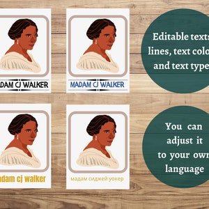 Important Figures in Black History Flashcards, Black History Month ...