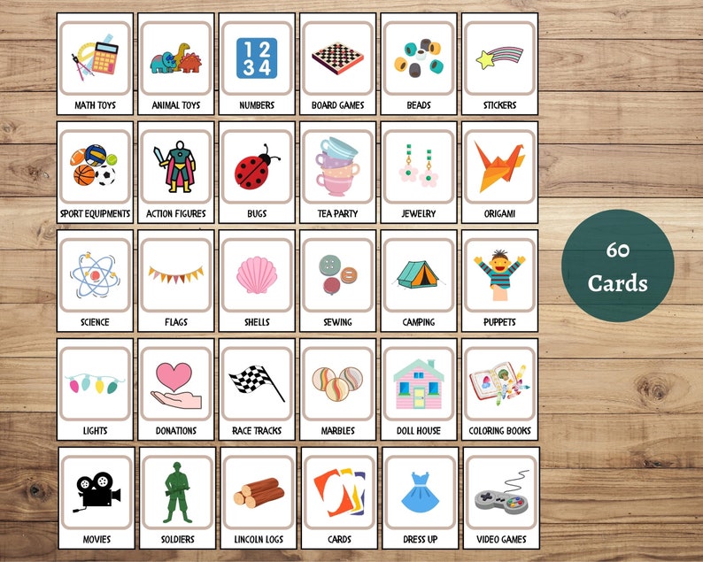 Editable Printable Toy Trofast Bin Storage Labels Print, Kids Room Toy ...