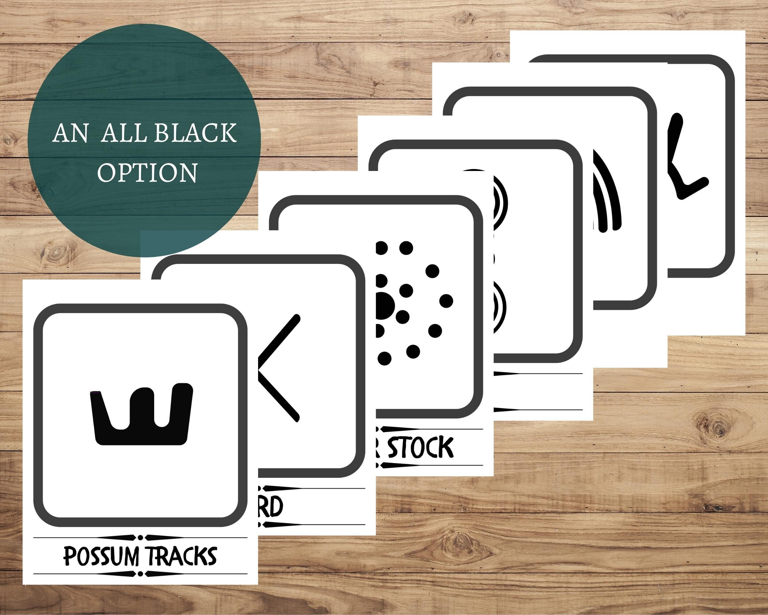 Indigenous Australian Aboriginal Symbol Flashcards Flash - Etsy Australia