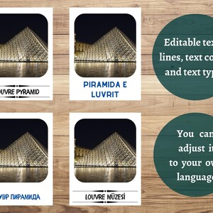 World Famous Architecture Landmarks Flashcards, Destinations Landmark ...