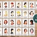 Famous Important Women in History Flash Cards, Female Feminist Leaders ...