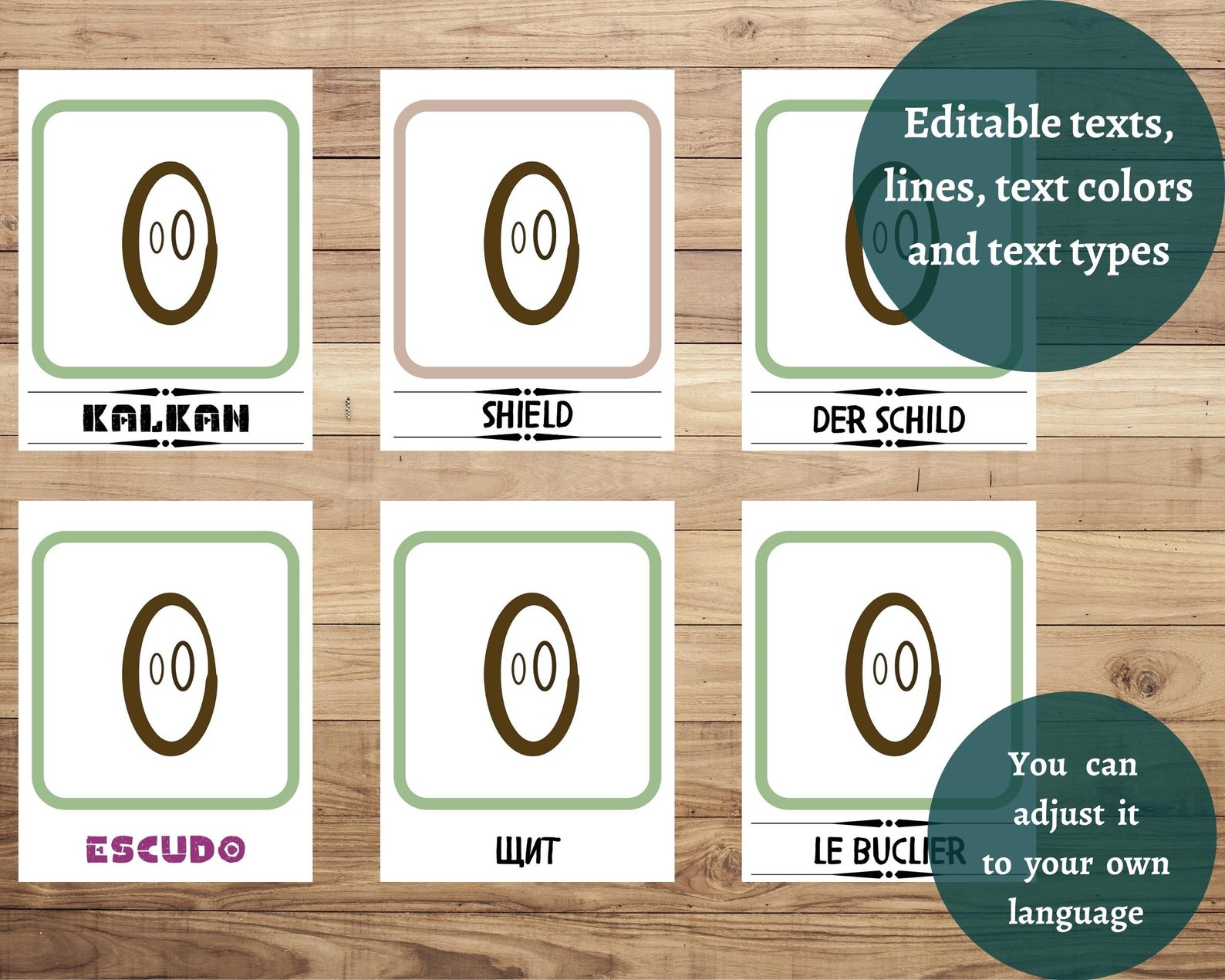 Indigenous Australian Aboriginal Symbol Flashcards Flash Cards ...