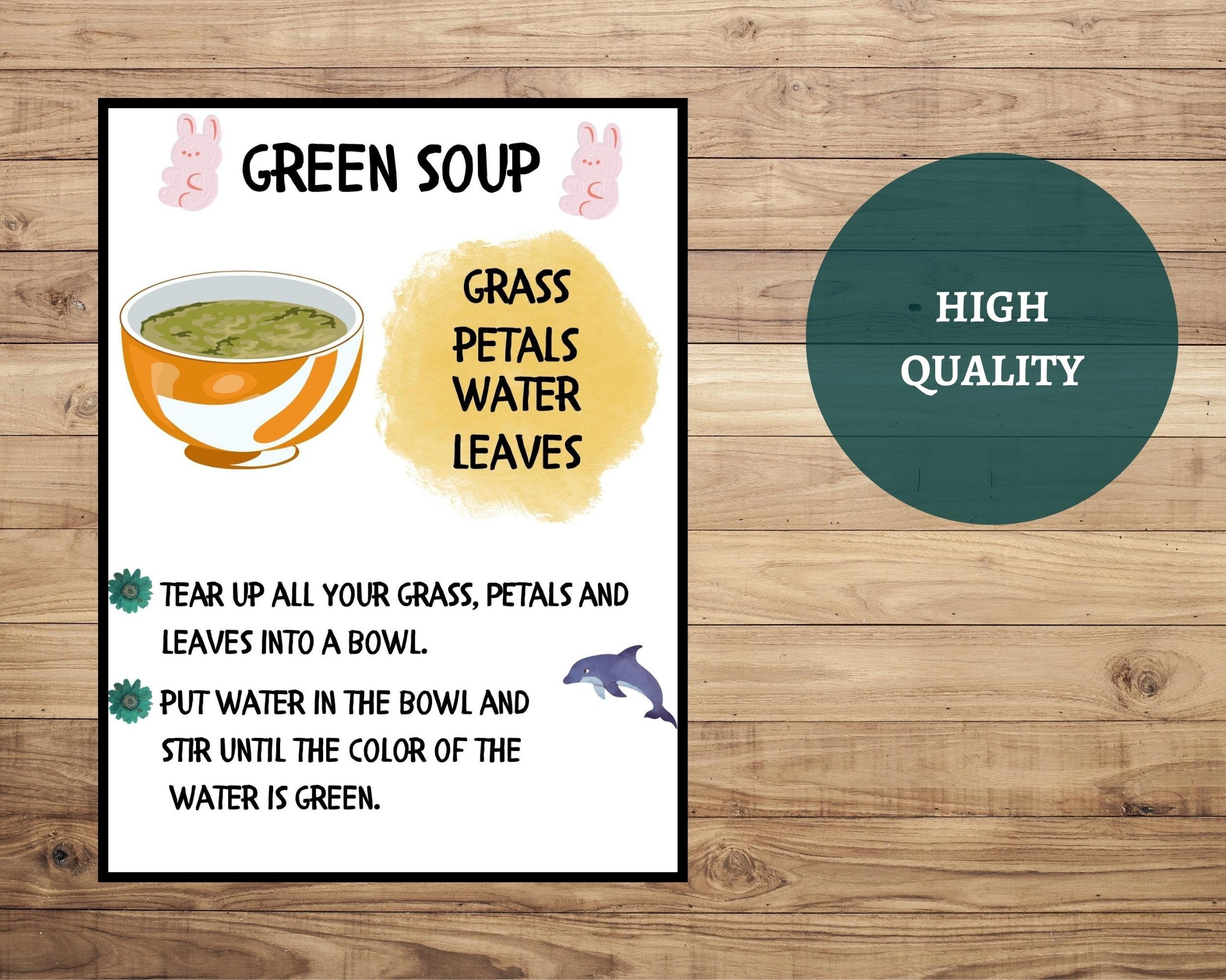 Mud Kitchen Recipe Cards, Pretend Play, Outdoor Forest School, Learning ...