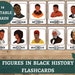 Important Figures in Black History Flashcards, Black History Month ...