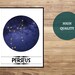 Constellations Cards, Star, Space, Solar System, Astronomy, Flash Cards ...