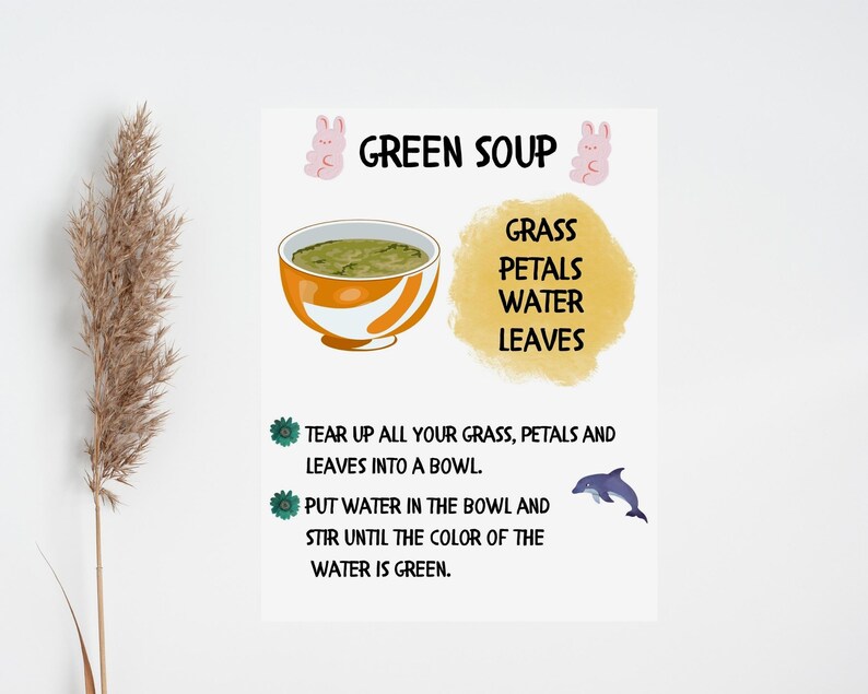 Mud Kitchen Recipe Cards, Pretend Play, Outdoor Forest School, Learning ...