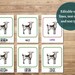 Farm Animals Flash Cards, Pet Flash Cards, Editable Printable Cards ...
