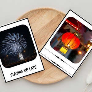 Chinese New Year Traditions Flashcards, Lunar New Year Rabbit Dragon ...