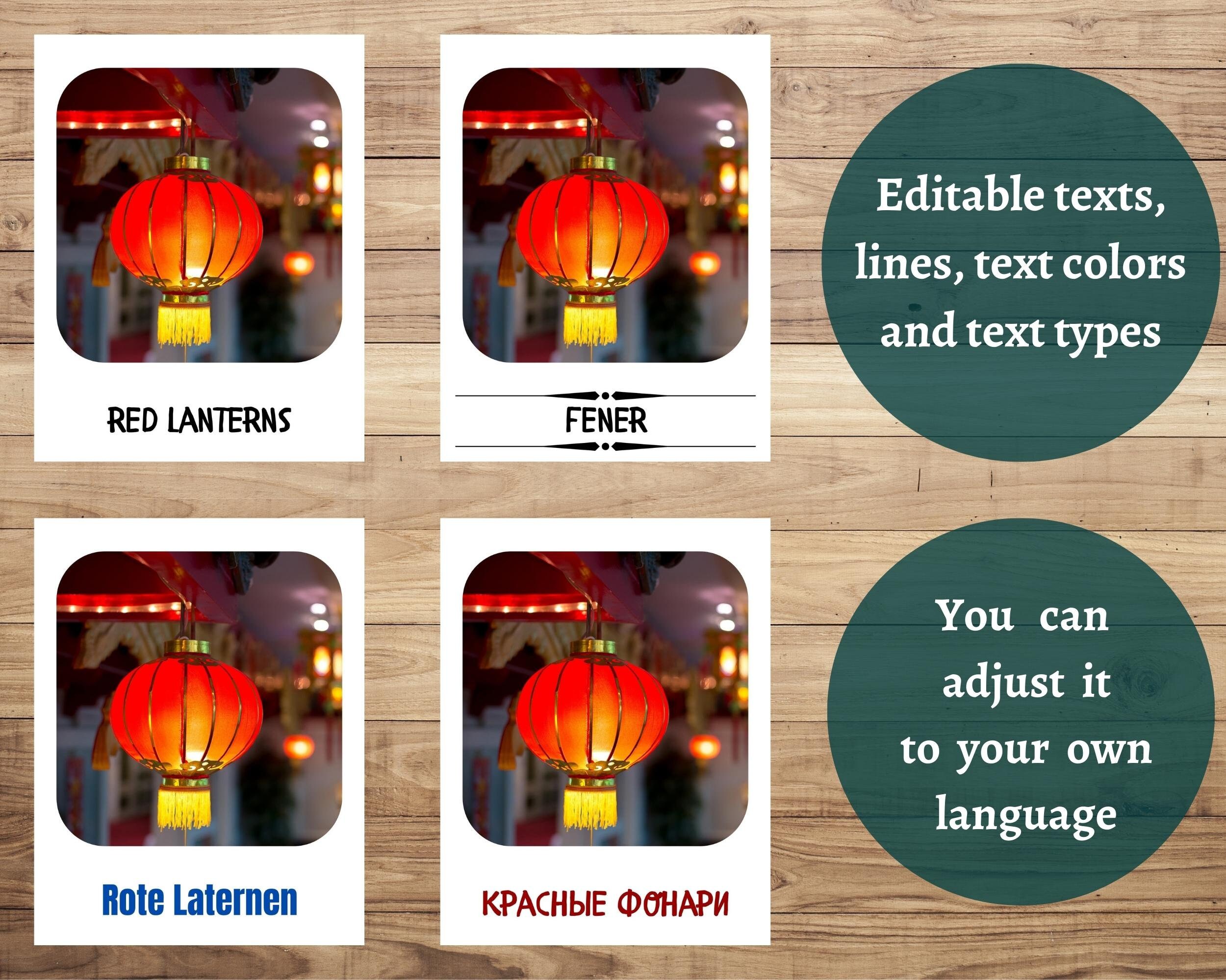 Chinese New Year Traditions Flashcards, Lunar New Year Rabbit Dragon ...