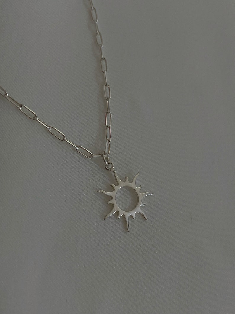 Goldfield Sun Necklace Silver Sun Gold Pendant , Gold Sun Silver Sun ...