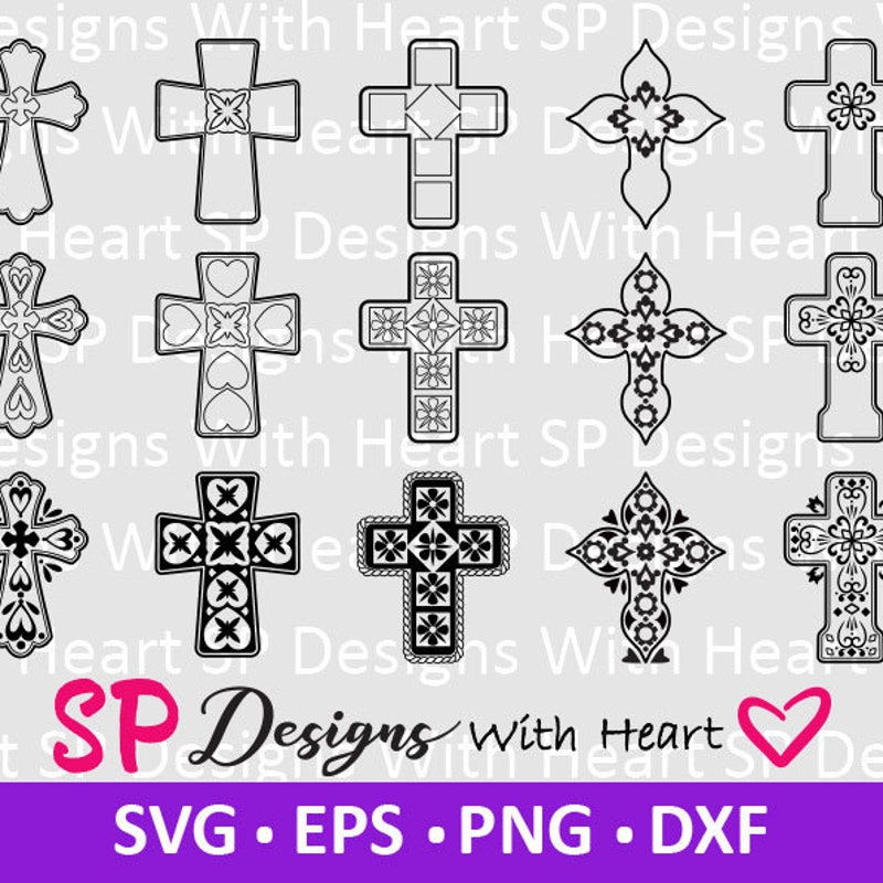 Cross Png Designs - Etsy