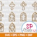 Cross Designs 16-20, Digital Vector Files, Svg, Eps, Png, Dxf, Jpg, CNC ...