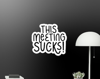 Funny Workplace Stickers - Etsy