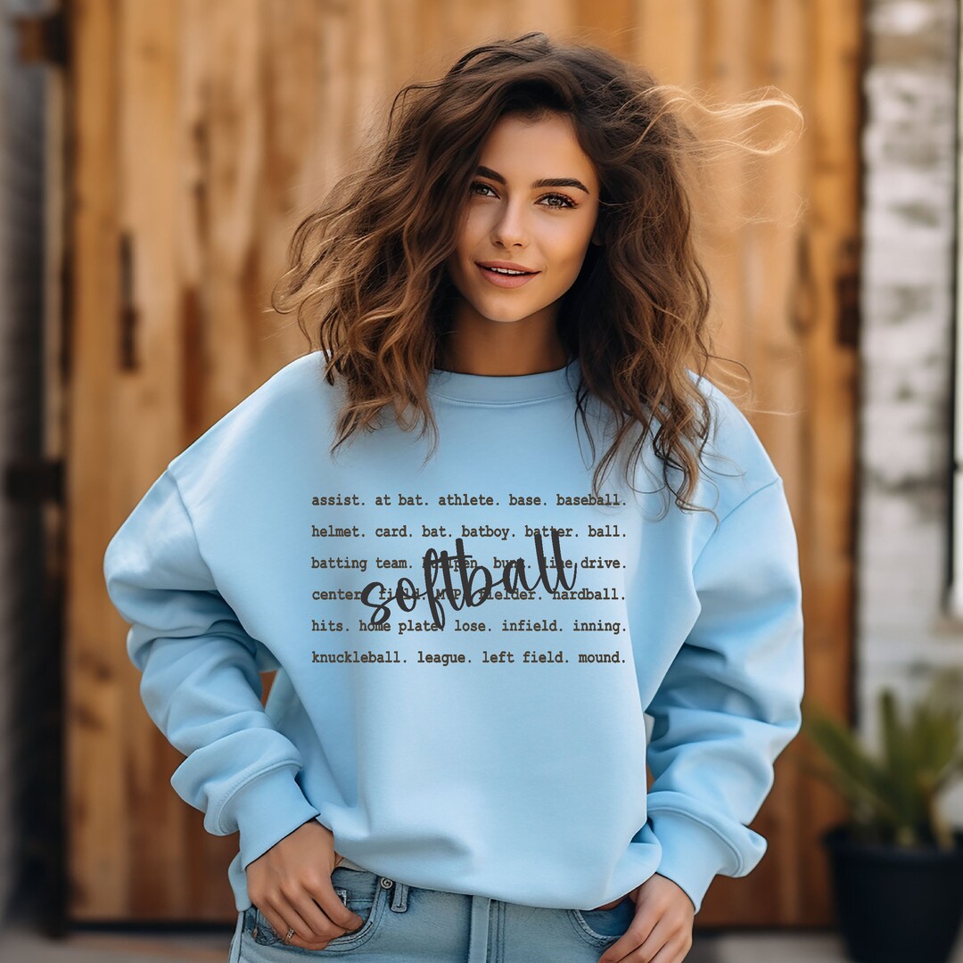 DTF Transfer | Softball Words Dtf | Heat Transfer | Heat Transfer Ready ...