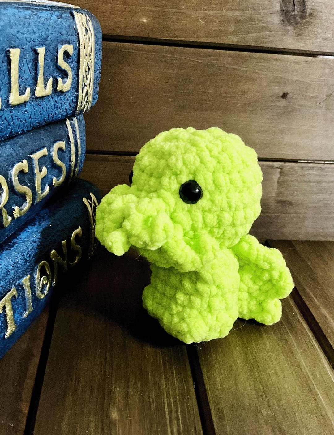 Handmade Crochet Cthulhu Plush | D&D Desk Buddy - Etsy