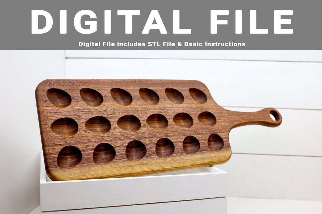 Digital File - Large 18 Count Egg Board - Etsy