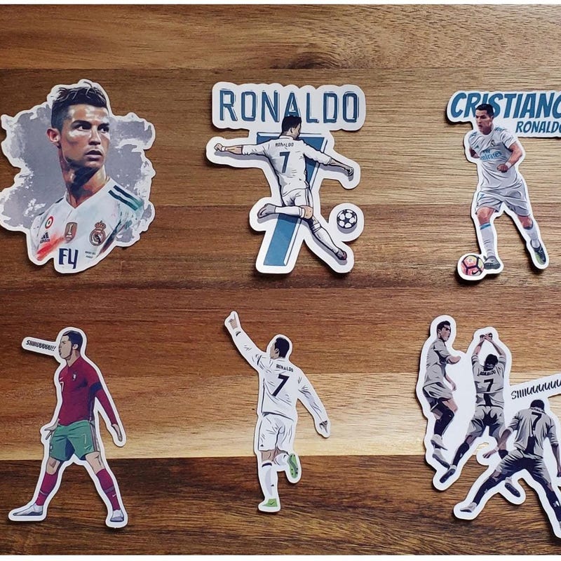 Real Madrid Stickers - Etsy