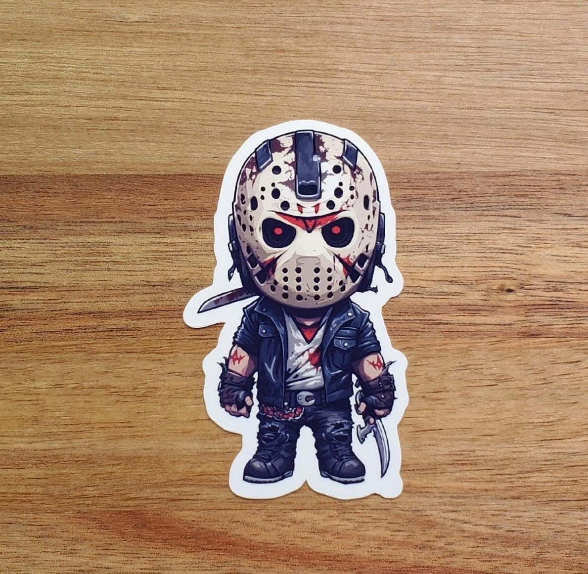 Halloween Horror Movie Characters Cartoon Stickers Single or Pack - Etsy