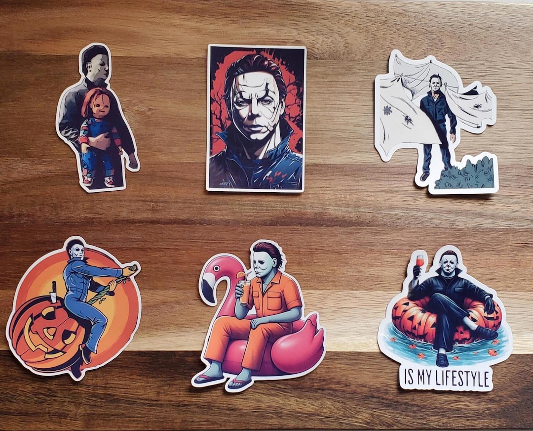 Halloween Michael Myers (set #2) Stickers Single or Pack - Etsy