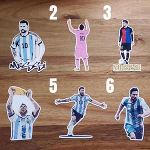 Lionel Messi Stickers Single or Pack - Etsy