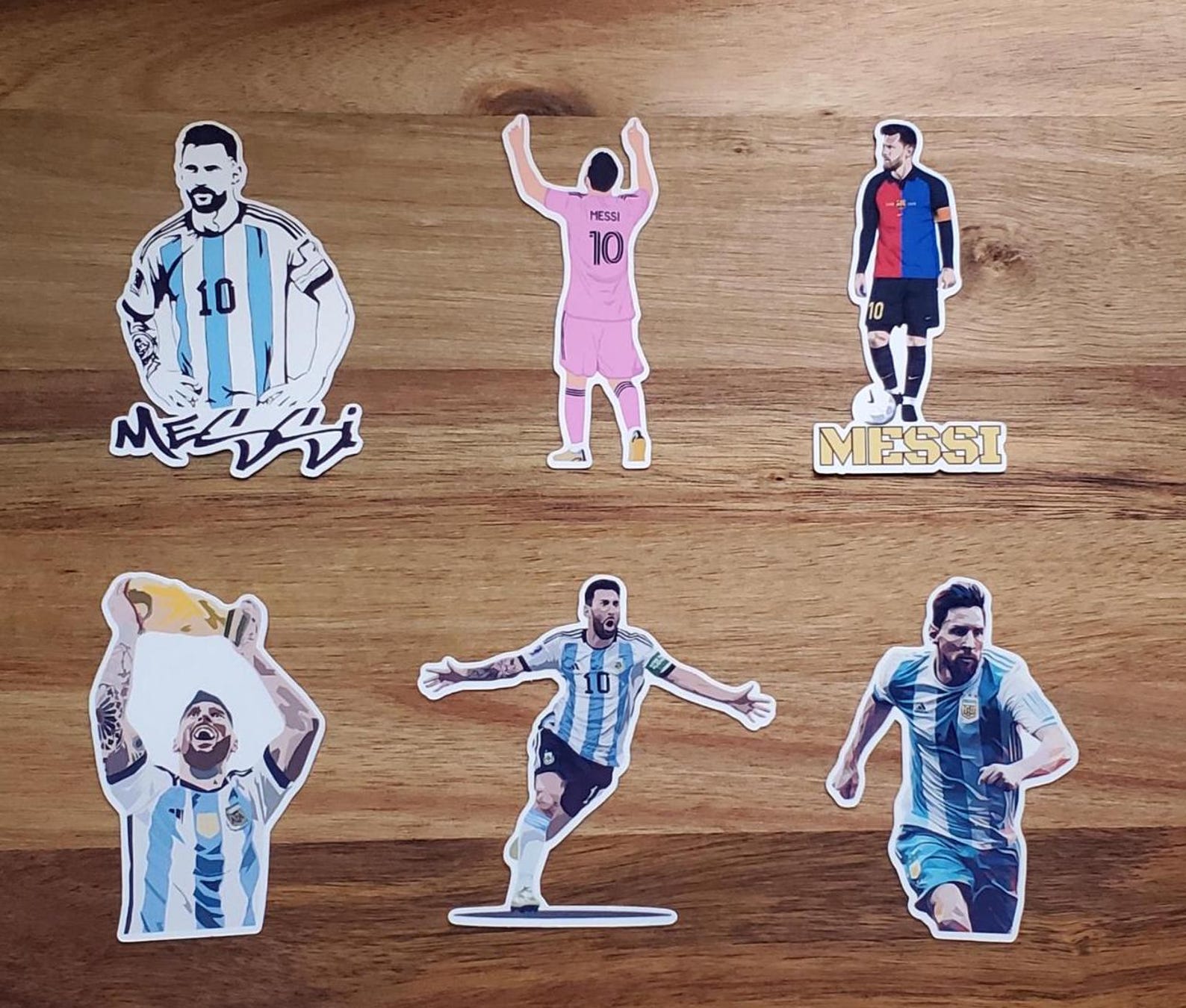 Lionel Messi Stickers Single or Pack - Etsy