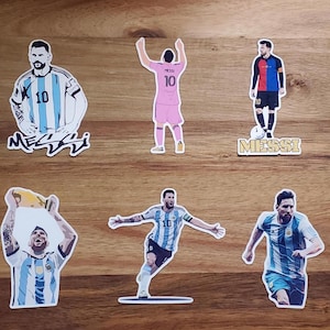 Lionel Messi Stickers Single or Pack - Etsy