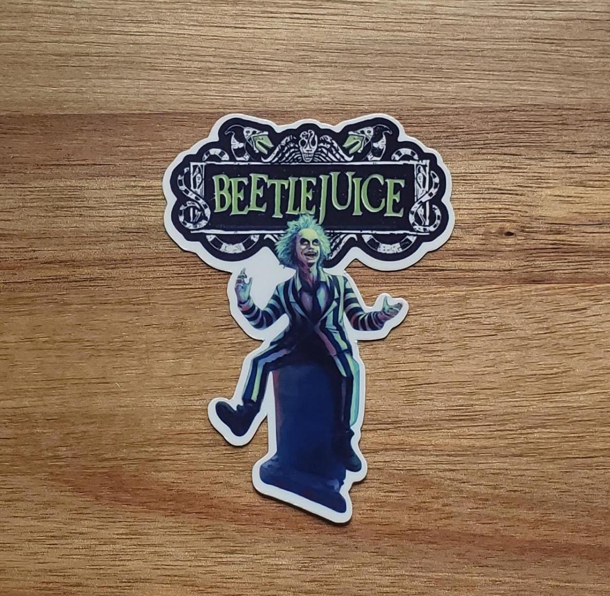 Beetlejuice Stickers Single or Pack - Etsy