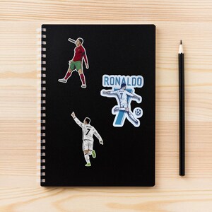 Cristiano Ronaldo CR7 Stickers, Single or Pack - Etsy