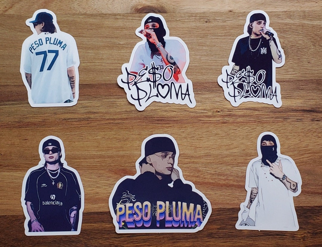 Peso Pluma Stickers Single or Pack - Etsy