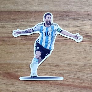 Lionel Messi Stickers Single or Pack - Etsy