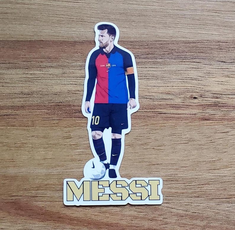 Lionel Messi Stickers Single or Pack - Etsy
