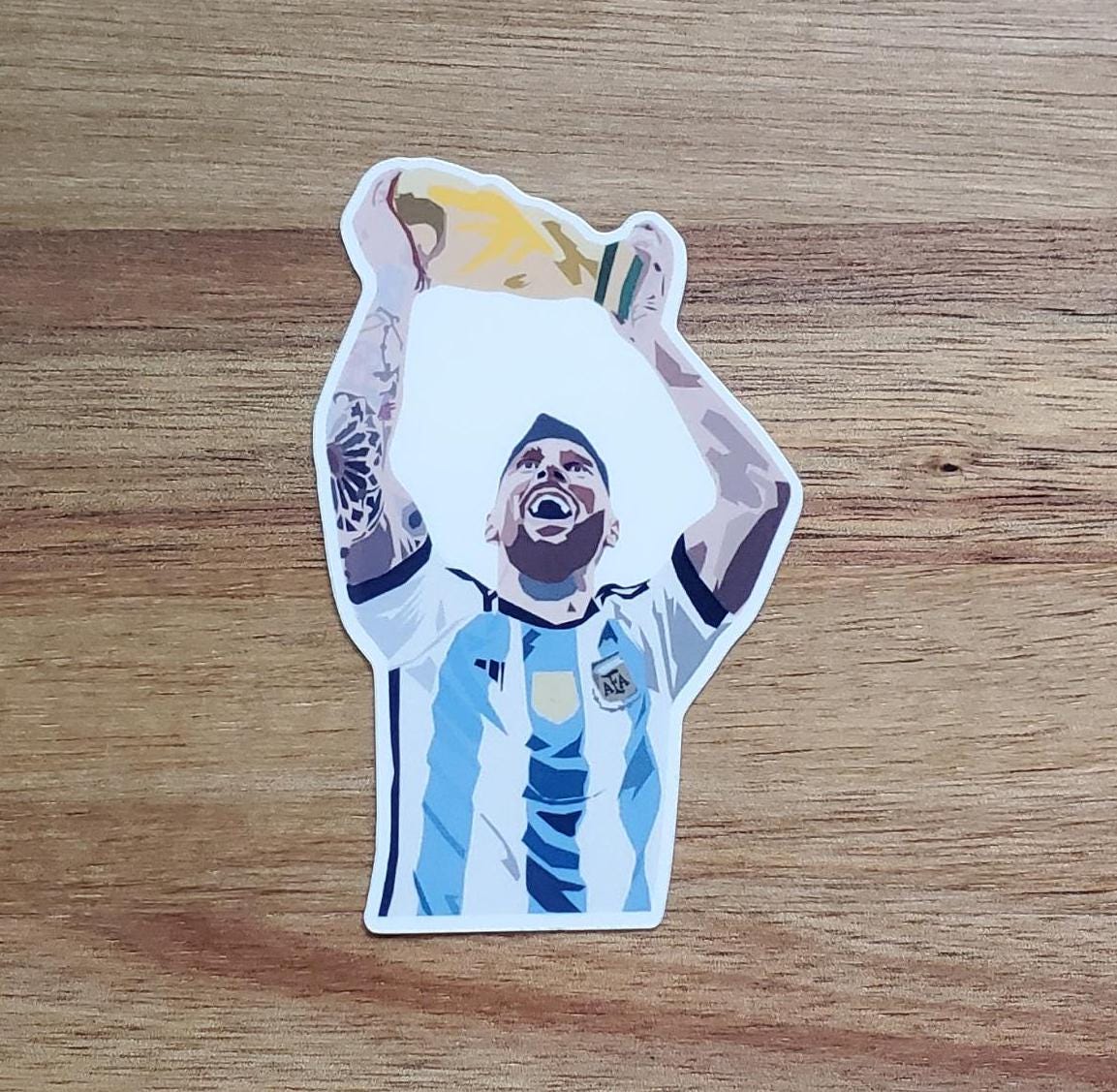 Lionel Messi Stickers Single or Pack - Etsy