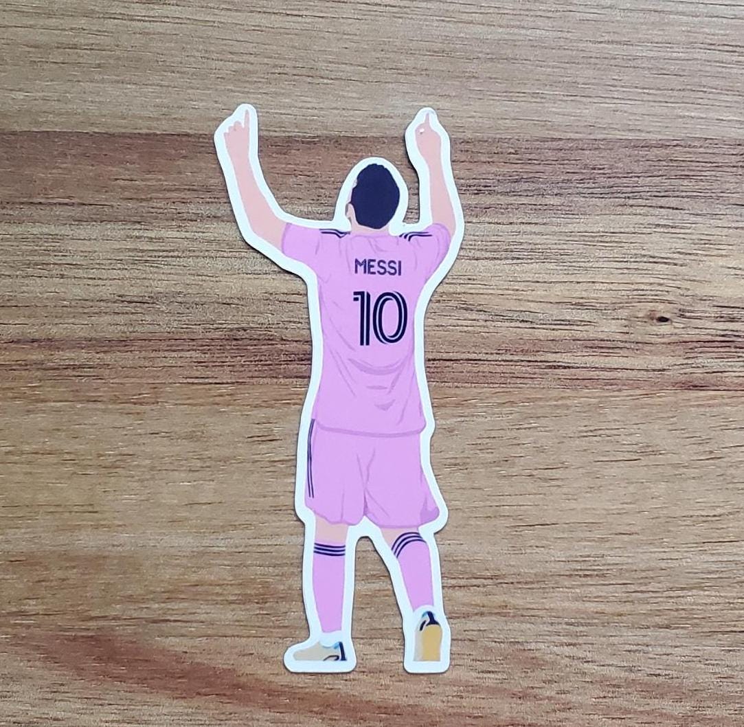 Lionel Messi Stickers Single or Pack - Etsy