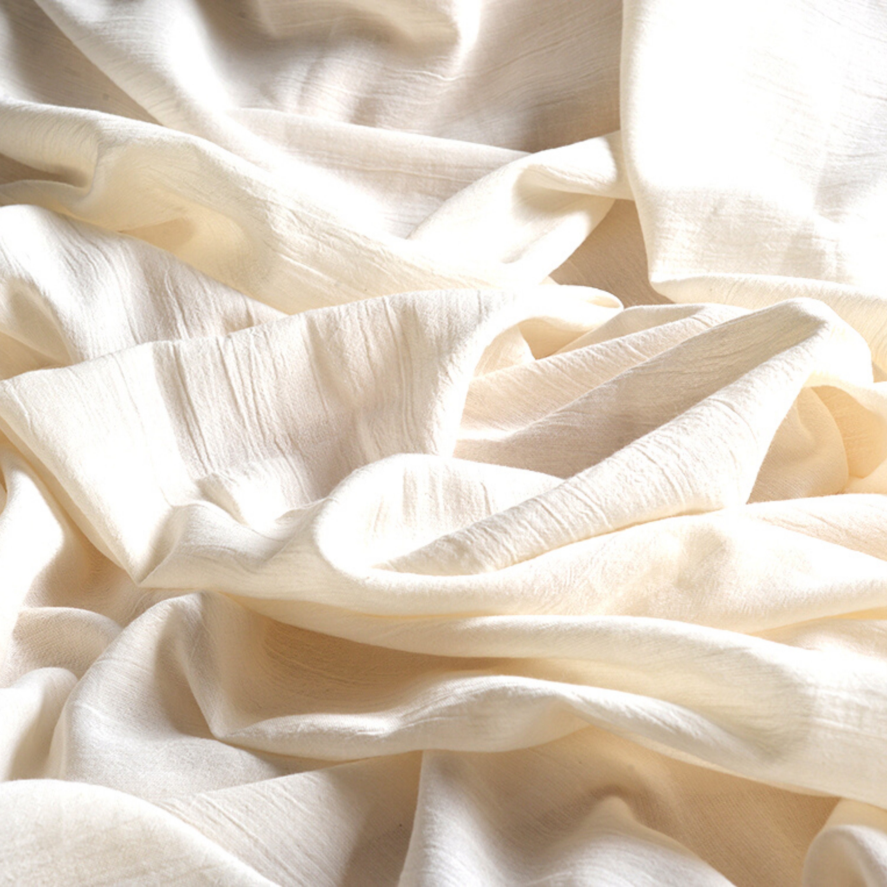 One Layer Sile Gauze Fabric , Organic Cotton Gauze Fabric , Natural ...