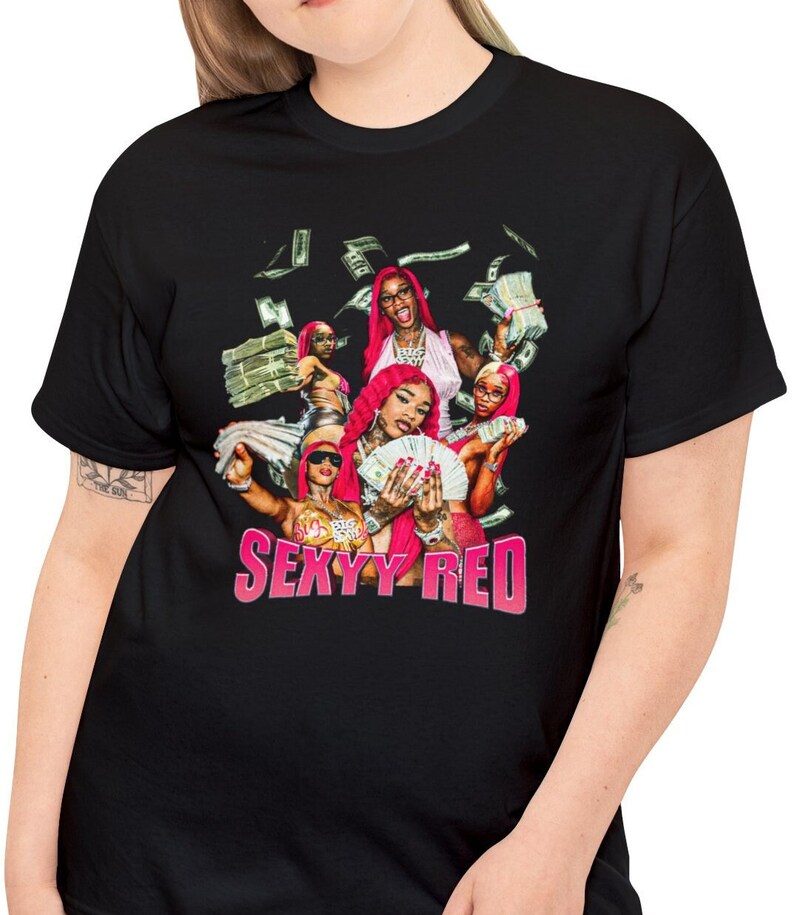 Sexyy Red Rapper Vintage Rap Shirt Sexyy Red Bootleg Rap - Etsy